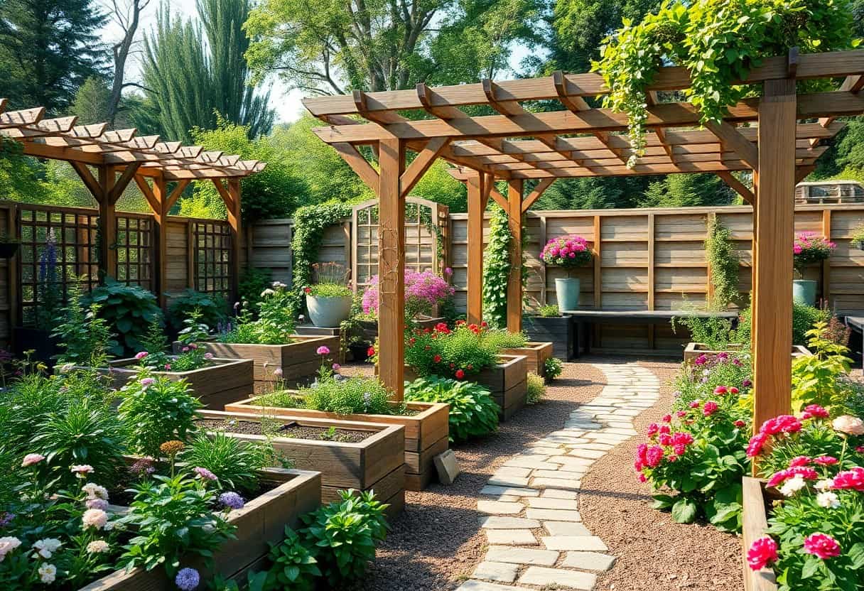 Using Garden Structures to Your Advantage - The Outdoor Gardener